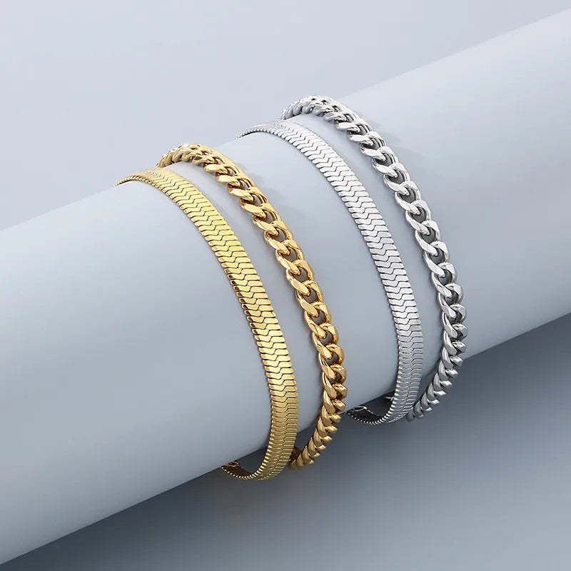 IG Style Classic Style Geometric 304 Stainless Steel 18K Gold Plated C ...